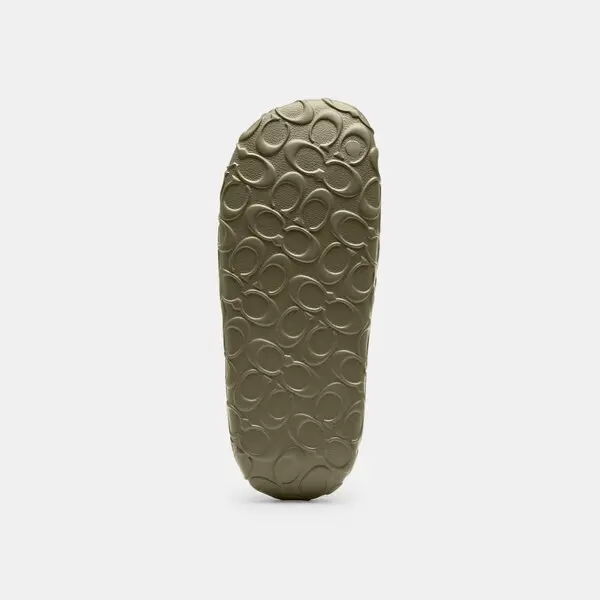 COACH OUTLET Bay Slide In Signature - Army Green