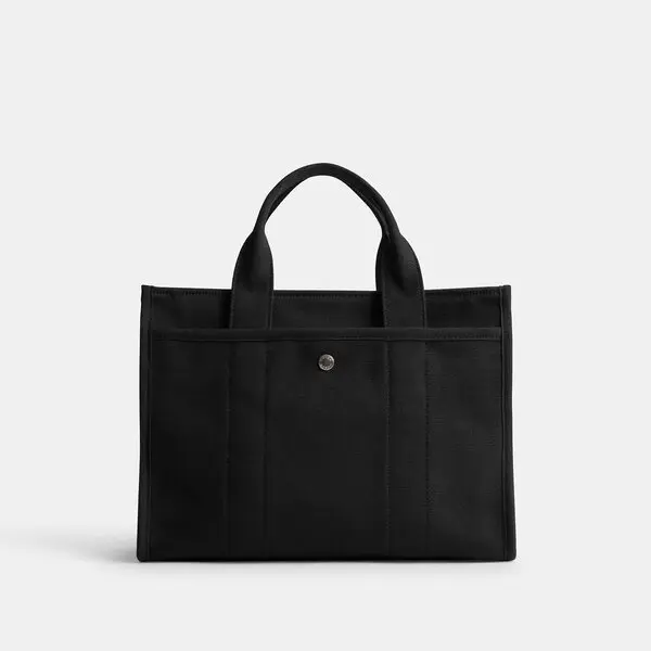 COACH OUTLET Coach Cargo Tote Bag - Silver/black