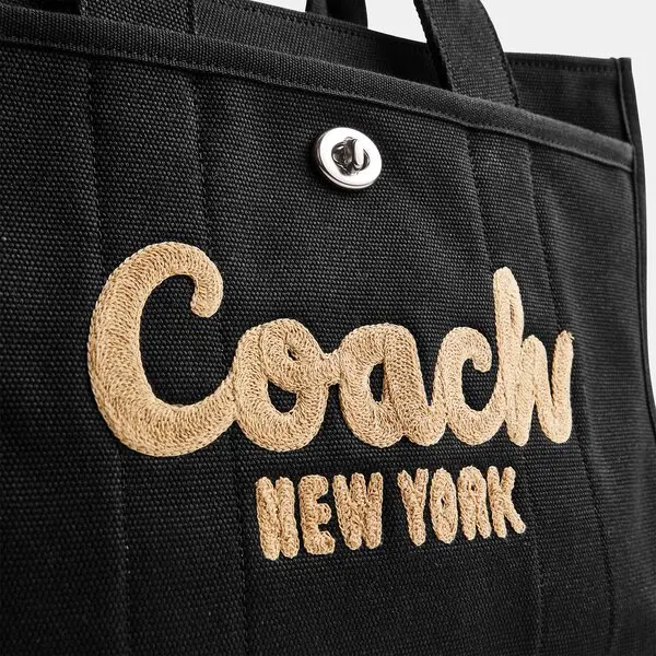 COACH OUTLET Coach Cargo Tote Bag - Silver/black
