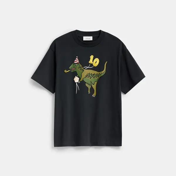 COACH OUTLET Rexy 10th Birthday Relaxed T-shirt - Black