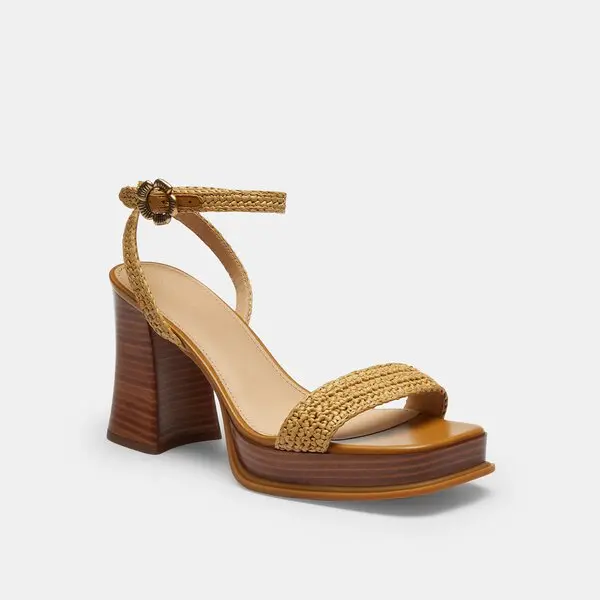 COACH OUTLET Tea Rose Platform Sandal