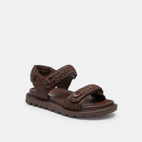 COACH OUTLET Brynn Raffia Sandal
