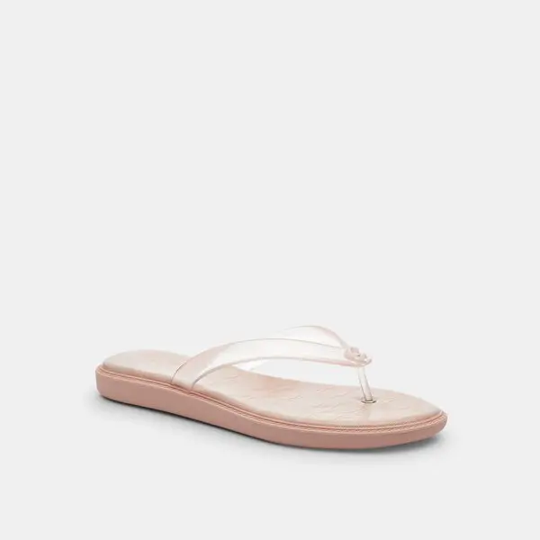 COACH OUTLET Jelly Flip Flop In Signature - Candy Pink