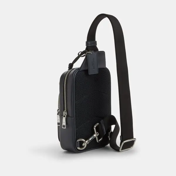 COACH OUTLET Racer Sling Pack In Signature Canvas With Charms