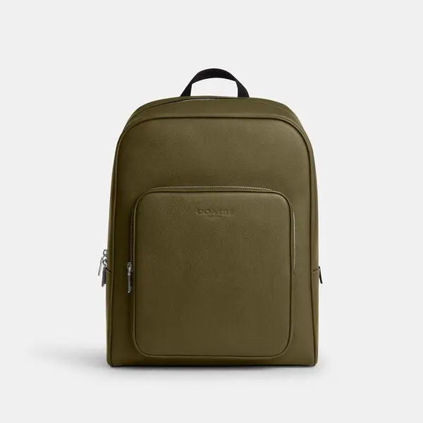 COACH OUTLET Aiden Backpack - Silver/olive