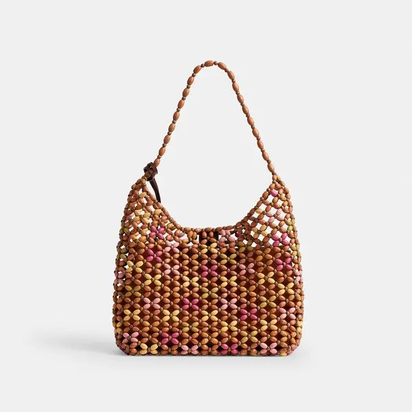 COACH OUTLET Brooklyn Shoulder Bag 28 With Wooden Beading