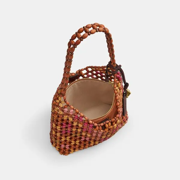 COACH OUTLET Brooklyn Shoulder Bag 28 With Wooden Beading