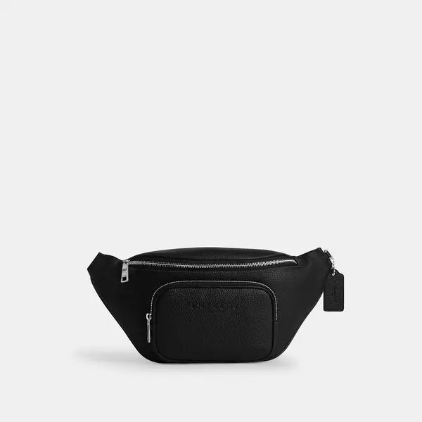 COACH OUTLET Travis Belt Bag - Silver/black