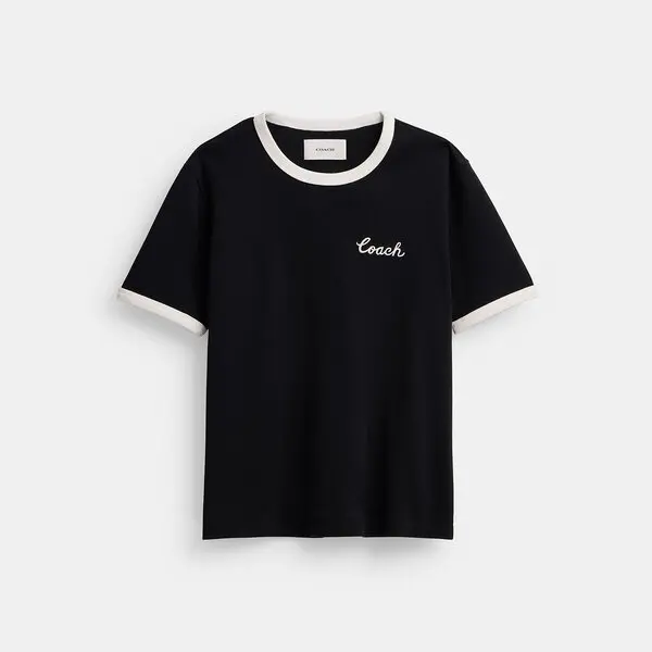 COACH OUTLET Coach Ringer T-shirt - Black