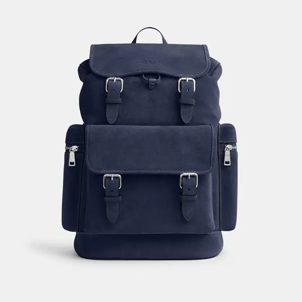 COACH OUTLET Backpack - Silver/true Navy