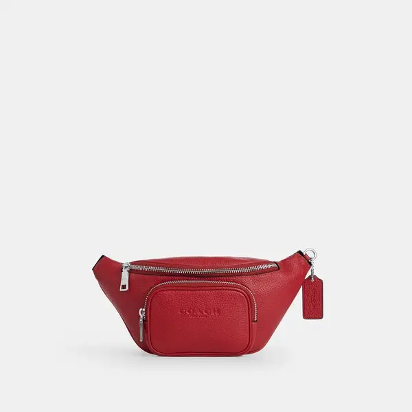 COACH OUTLET Belt Bag 30 - Silver/poppy