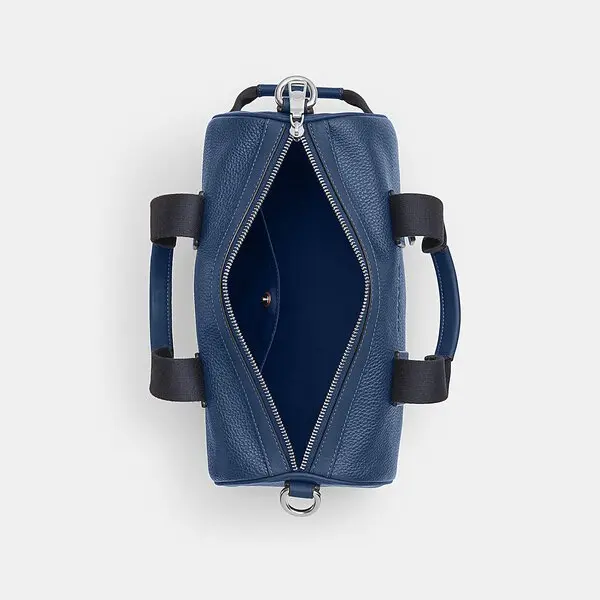 COACH OUTLET Explorer Duffle Bag 28 - Silver/deep Blue