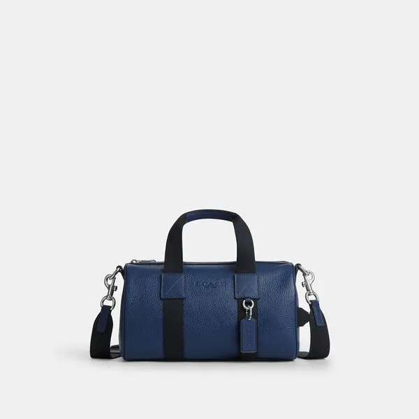 COACH OUTLET Coach Explorer Duffle Bag 28 - Silver/deep Blue