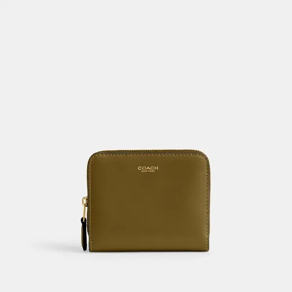 COACH OUTLET New York Billfold Wallet - Brass/muted Olive
