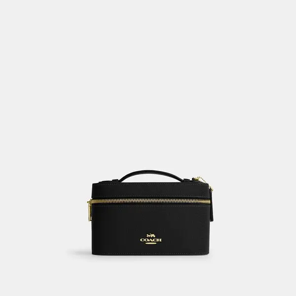 COACH OUTLET Cosmetic Case - Gold/black