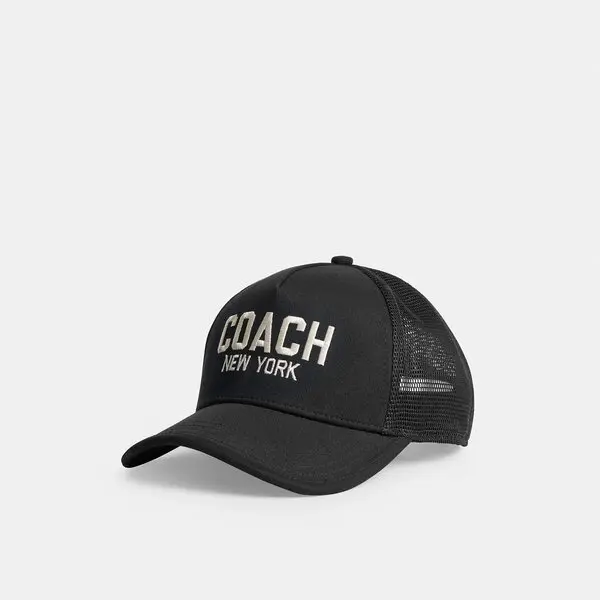 COACH OUTLET Coach Trucker Hat - Black