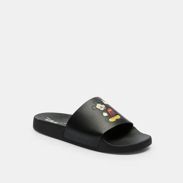 COACH OUTLET Disney X Coach Udele Sport Slide With Mickey Mouse Graphic