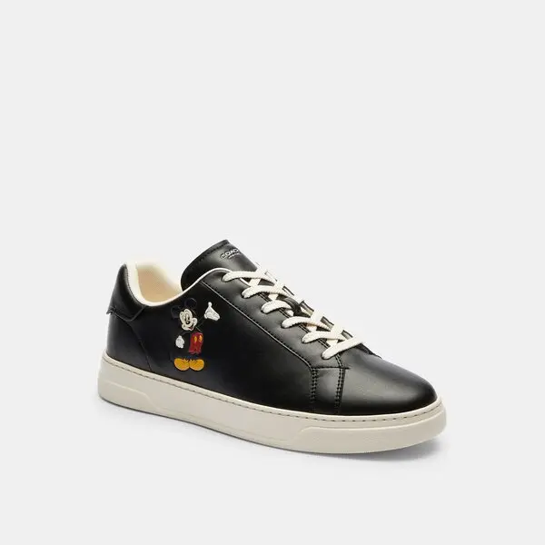 COACH OUTLET Disney X Coach High Line Sneaker With Mickey Mouse