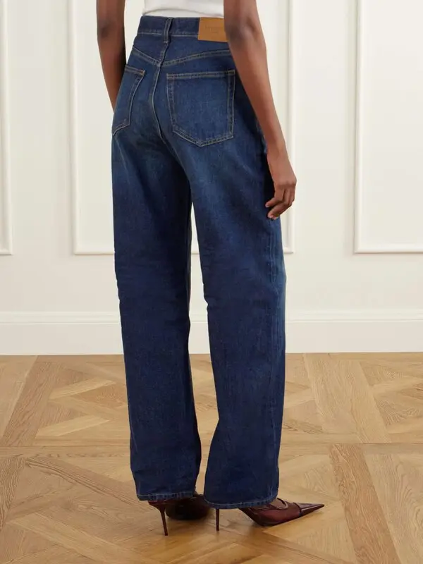 Saint Laurent High-rise Wide-leg Jeans
