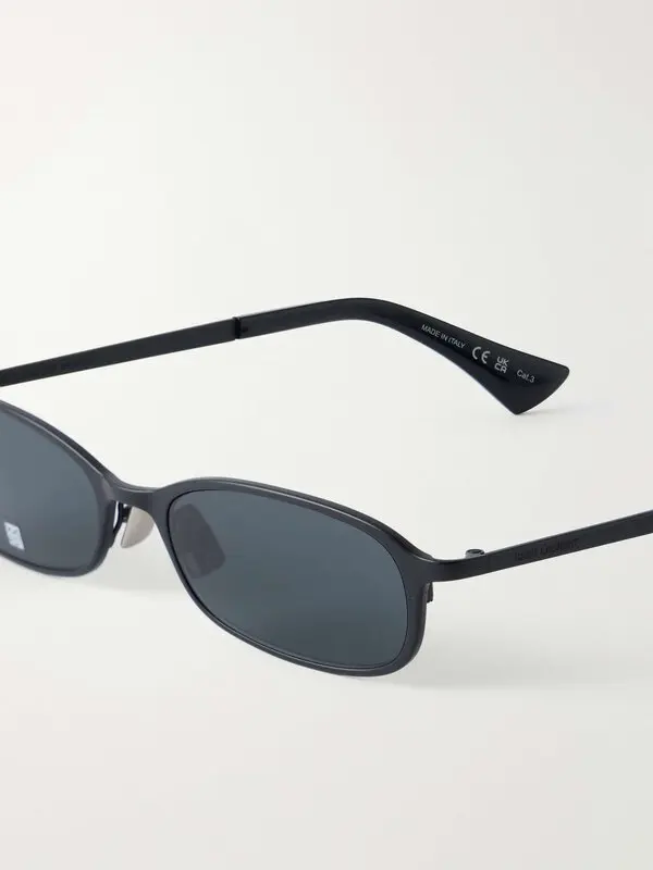 Saint Laurent Round-frame Metal Sunglasses