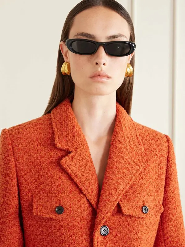 Saint Laurent Sl 557 Shade Plump Square-frame Injected Sunglasses