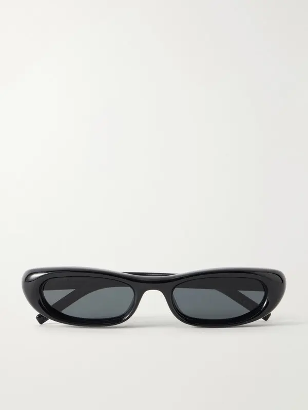 Saint Laurent Square Frame Sunglasses - Black