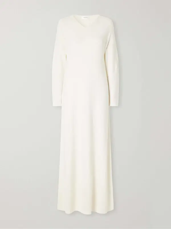 RUOHAN Aelin Silk-chenille Maxi Dress