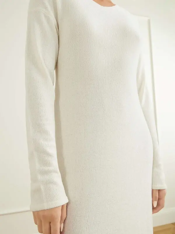 RUOHAN Aelin Silk-chenille Maxi Dress