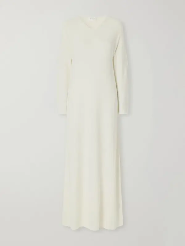 RUOHAN Aelin Silk-chenille Maxi Dress