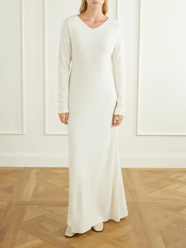 RUOHAN Aelin Silk-chenille Maxi Dress