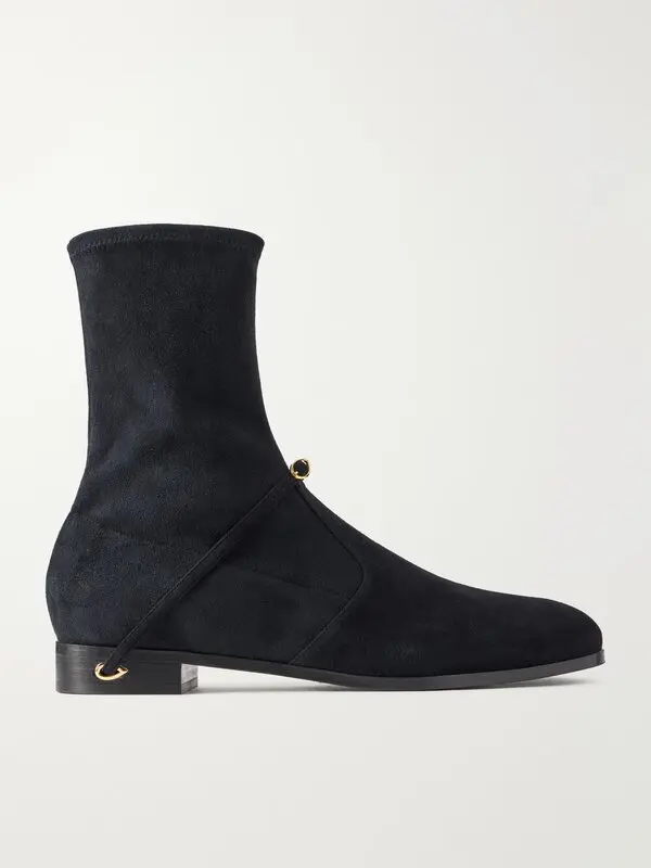 Jennifer Chamandi Carlo 20 Suede Ankle Boots