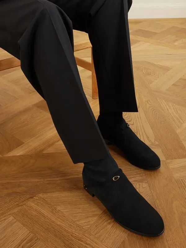 Jennifer Chamandi Carlo 20 Suede Ankle Boots