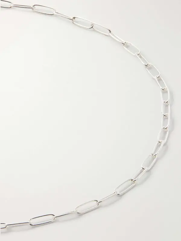 LOREN STEWART Shapeshifter 14kt Yellow And Sterling Silver Anklet