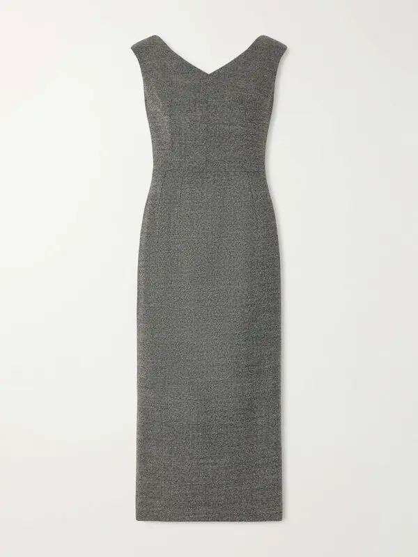 Dolce & Gabbana Stretch-wool Midi Dress