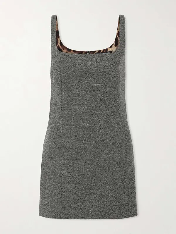 Dolce & Gabbana Stretch-wool Mini Dress