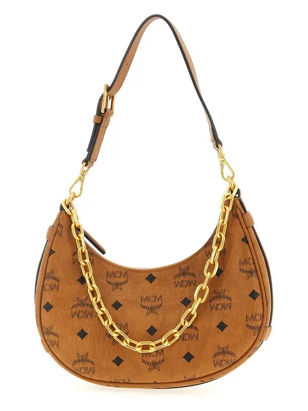 Mcm Aren Crescent Hobo' Shoulder Bag