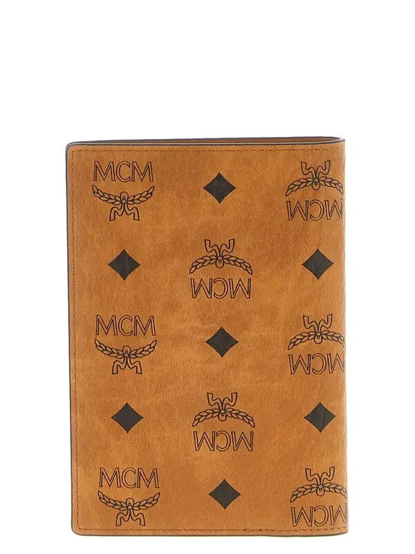 Mcm Ottomar' Passport Holder - Brown