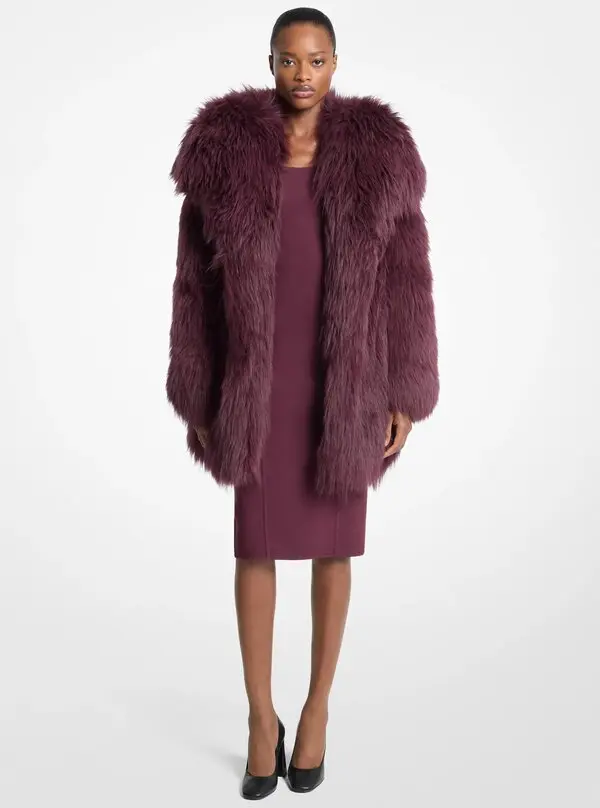 Michael Kors Shearling Peacoat