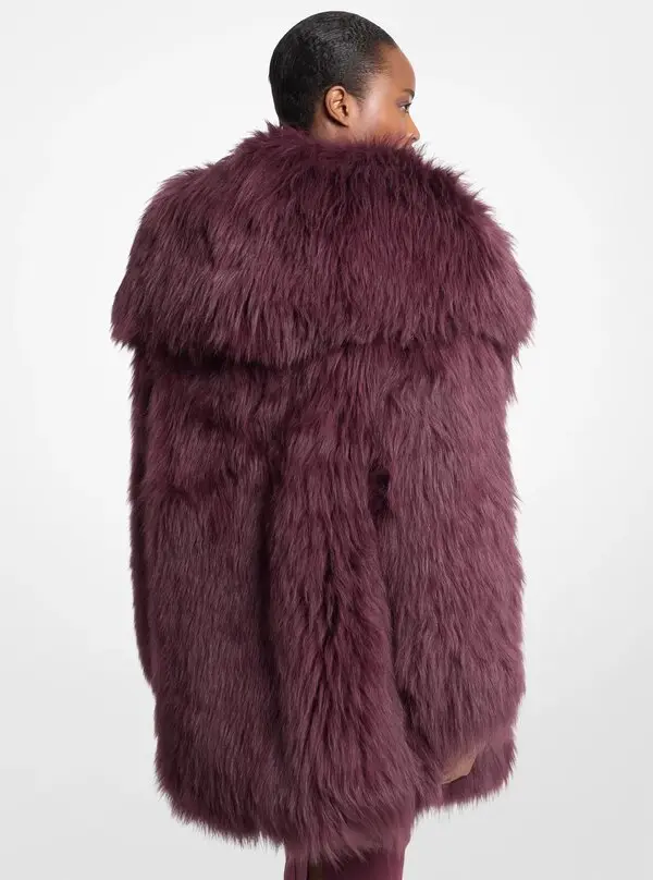 Michael Kors Shearling Peacoat