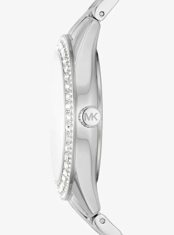 Michael Kors Harlowe Pavé -tone Watch