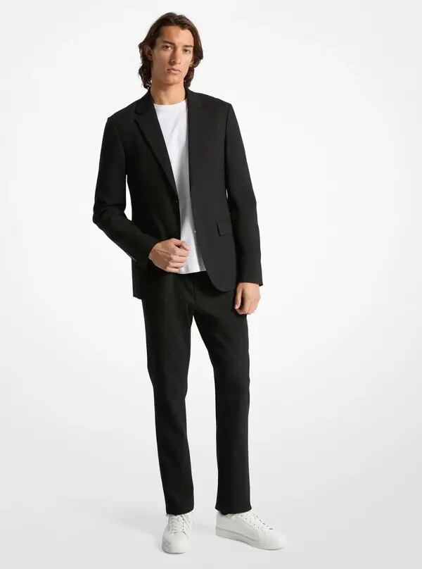 Michael Kors Stretch Tech Tailored Blazer In Size By