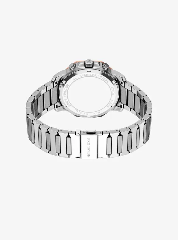 Michael Kors Oversized Prescott Two-tone Watch In By