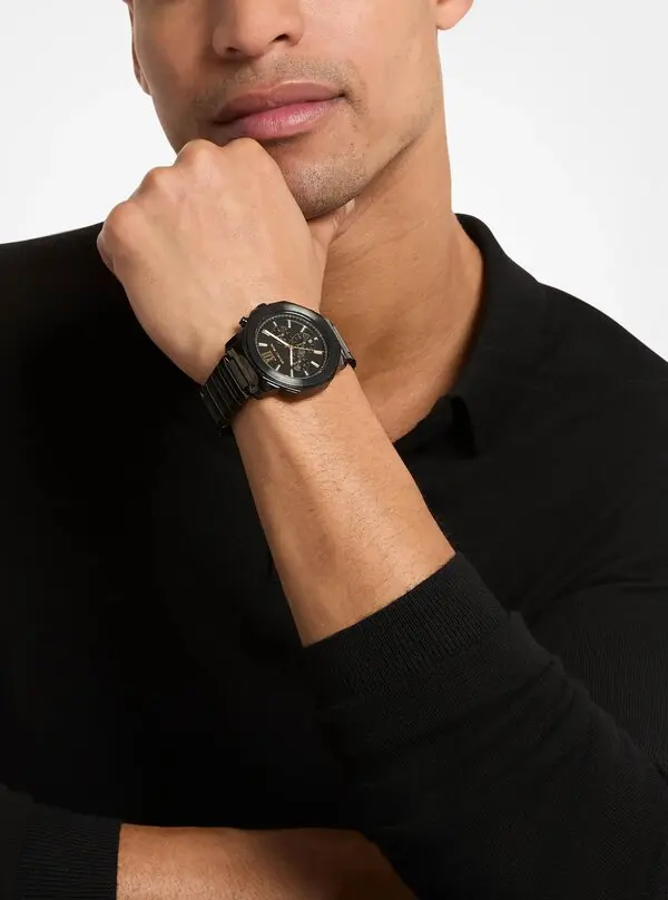 Michael Kors Oversized Prescott -tone Watch In By