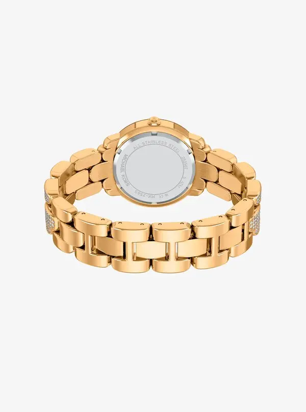 Michael Kors Pavé Phoebe -tone Watch In By