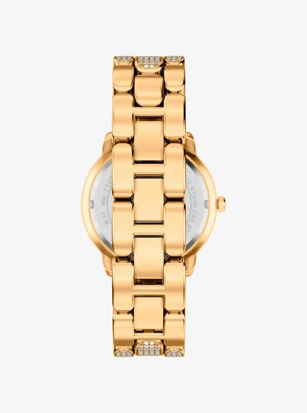 Michael Kors Pavé Phoebe -tone Watch In By