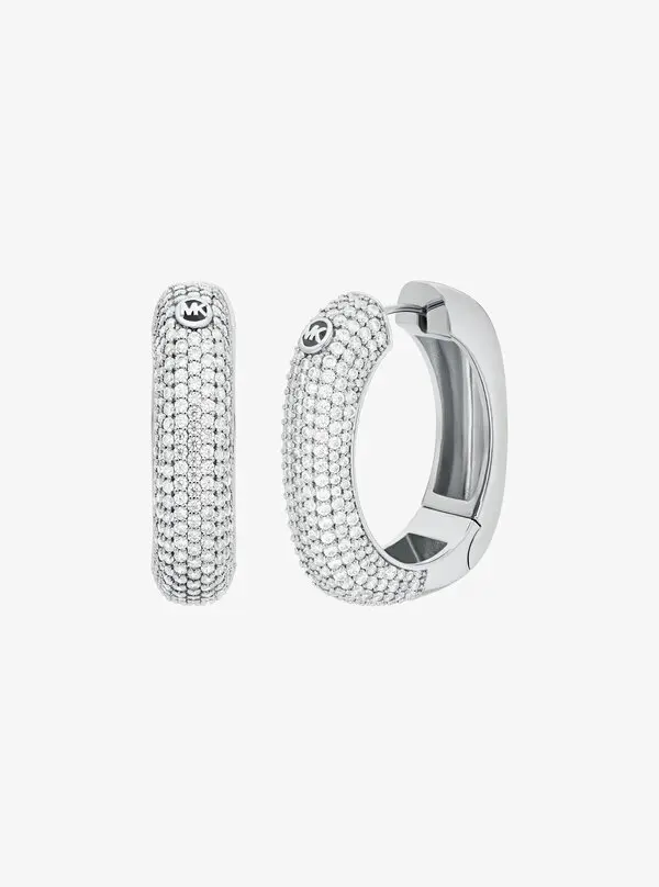 Michael Kors Pavé Square Hoop Earrings In By