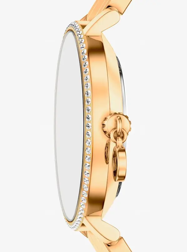 Michael Kors Mini Pyper Pavé -tone Watch In By