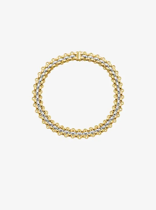 Michael Kors Two-tone Link Necklace