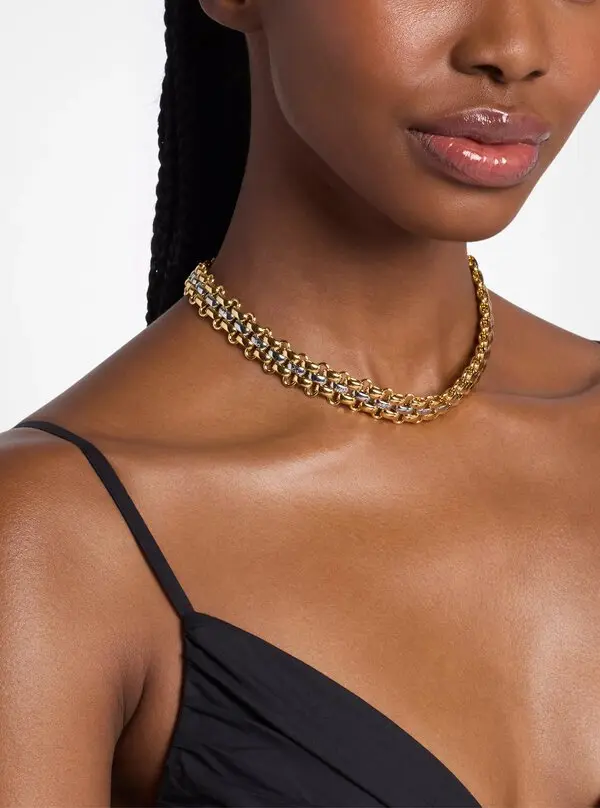 Michael Kors Two-tone Link Necklace