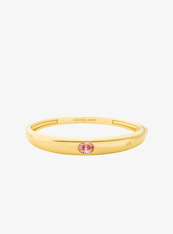 Michael Kors Oval Stone Bangle In By